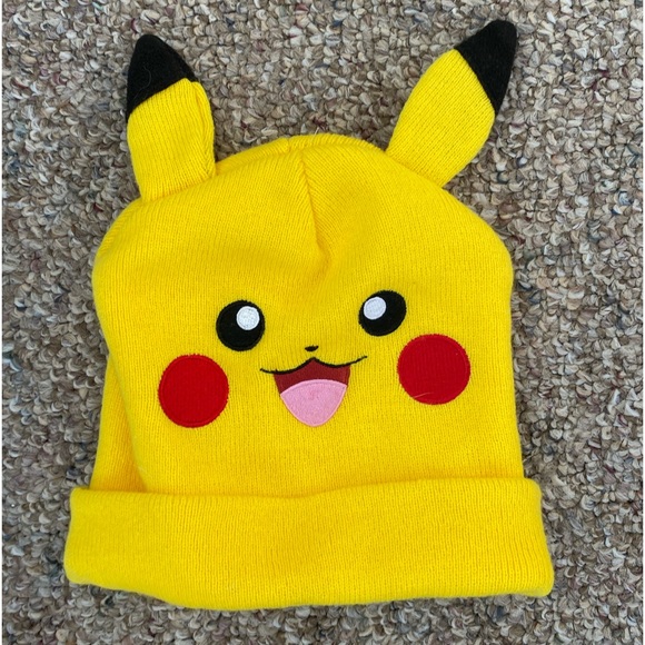 Accessories | Pokemon Pikachu Beanie Winter Hat Adult | Poshmark